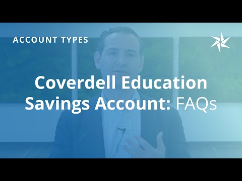 Coverdell Education Savings Account FAQs