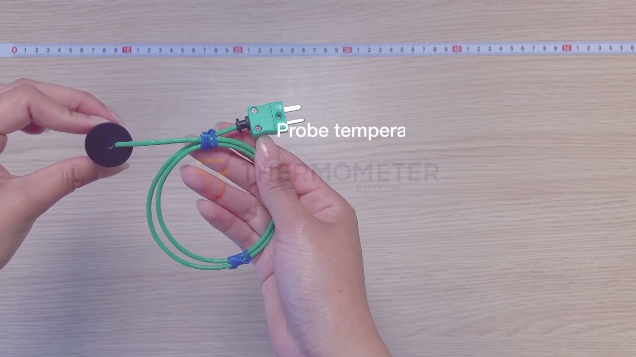 Magnetic surface temperature probe