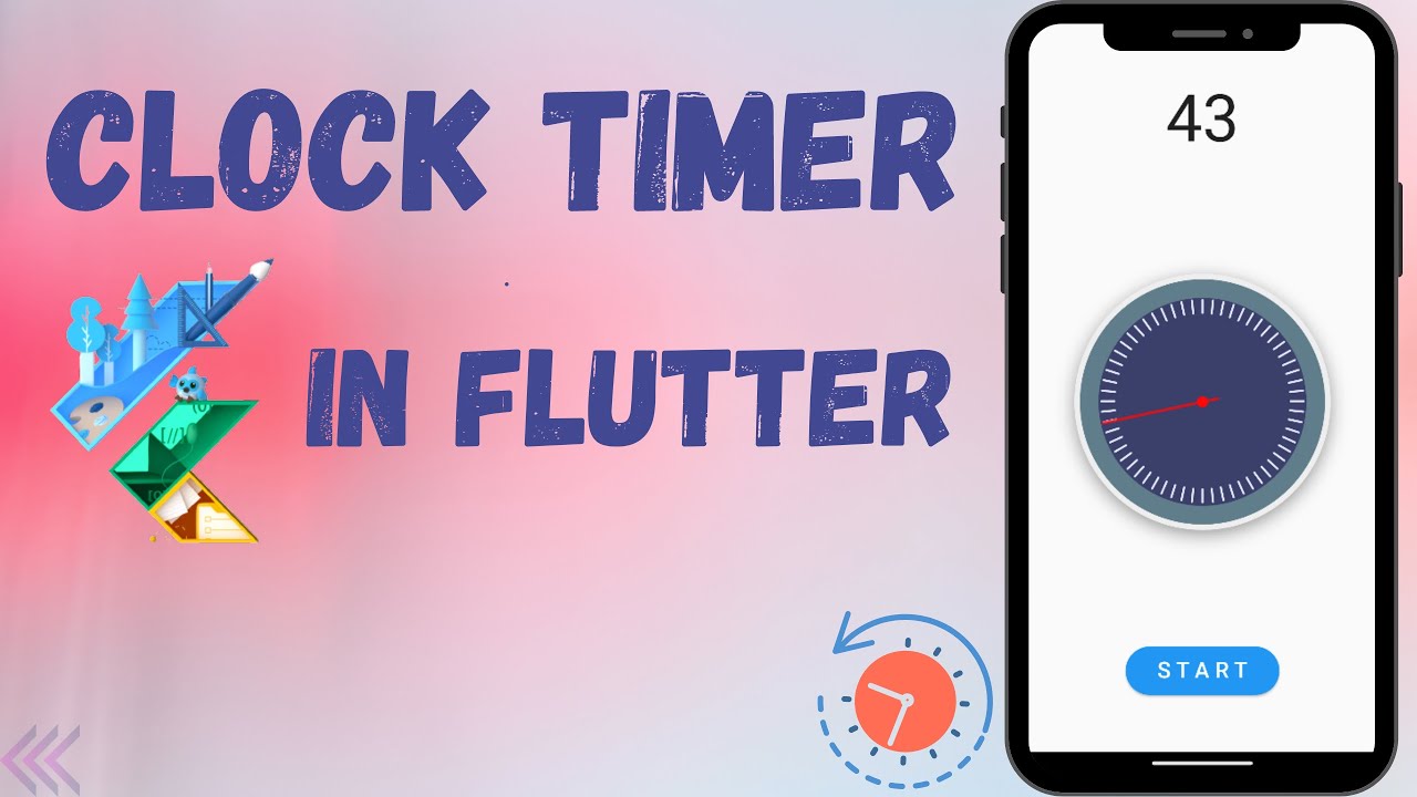 TIMER CLOCK • Flutter Widget | Countdown Timer