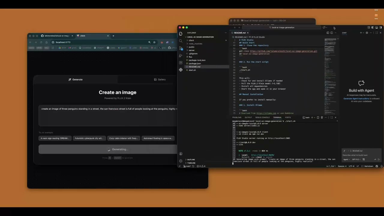 Generate AI Images Locally On Your Computer (Github d/l Demo)