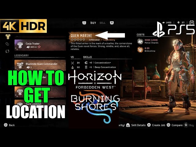 Horizon Forbidden West: Burning Shores - All legendary armors and how ...