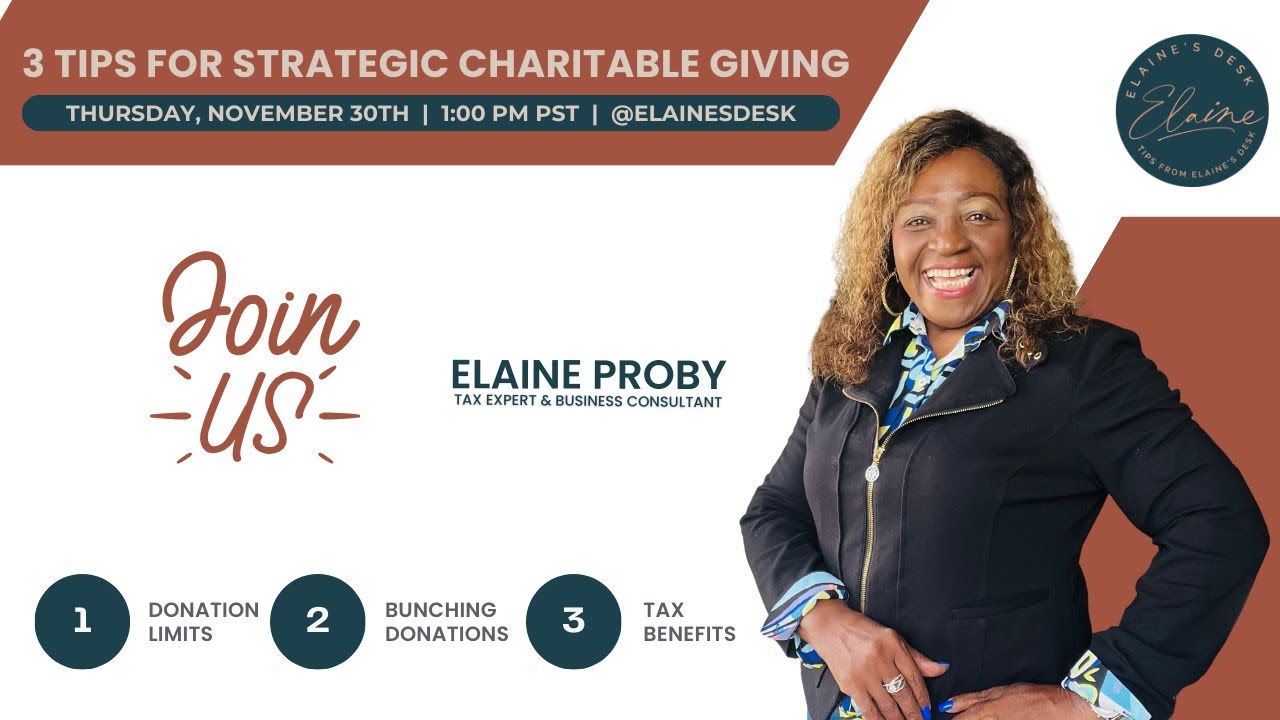 3 Tips For Strategic Charitable Giving