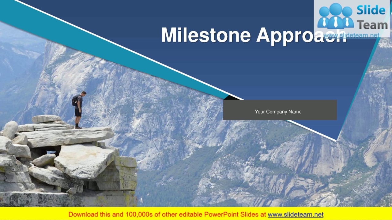 Milestone Approach PowerPoint Presentation Slides