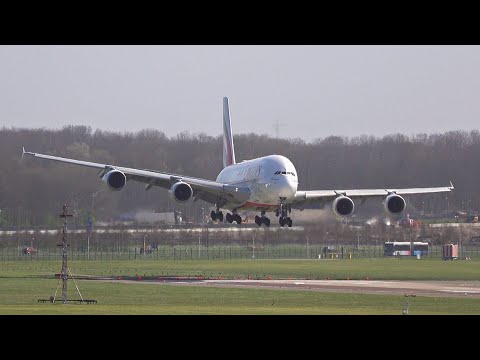 32 SHAKY Plane Landings in Strong Winds at Amsterdam Schiphol | INCREDIBLE Pilot Skill!