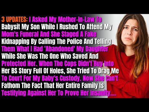 3 UPDATES: I Asked My Mother-In-Law To Babysit My Son While I Rushed To Attend My Mom's Funeral....