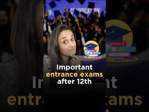 4 important entrance exams after 12th #shorts