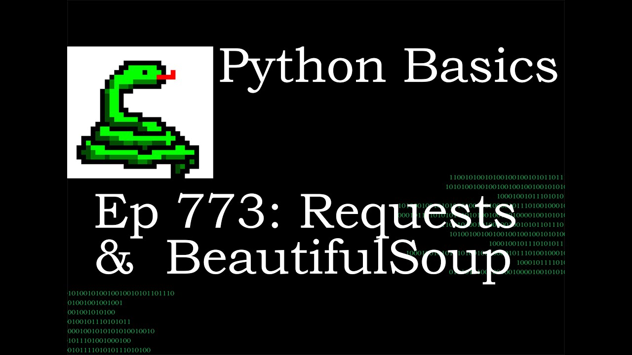 Python Basics Tutorial Download and Parse HTML With Requests and BeautifulSoup