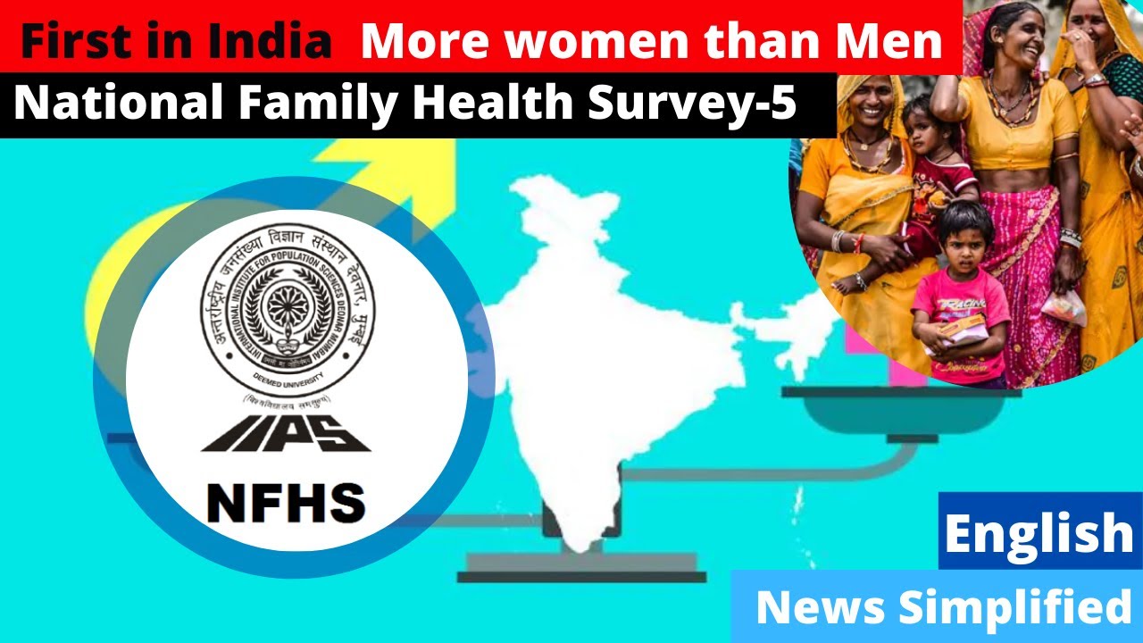 More Women than Men in India | National Family Health Survey - 5 | ForumIAS | News Simplified