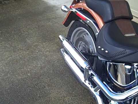 Harley Davidson Fatboy Python 3 Exhaust | Before & After