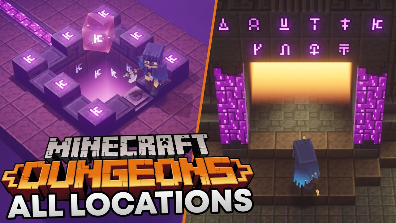 Minecraft Dungeons - How to unlock the Secret Level (All Rune Locations)