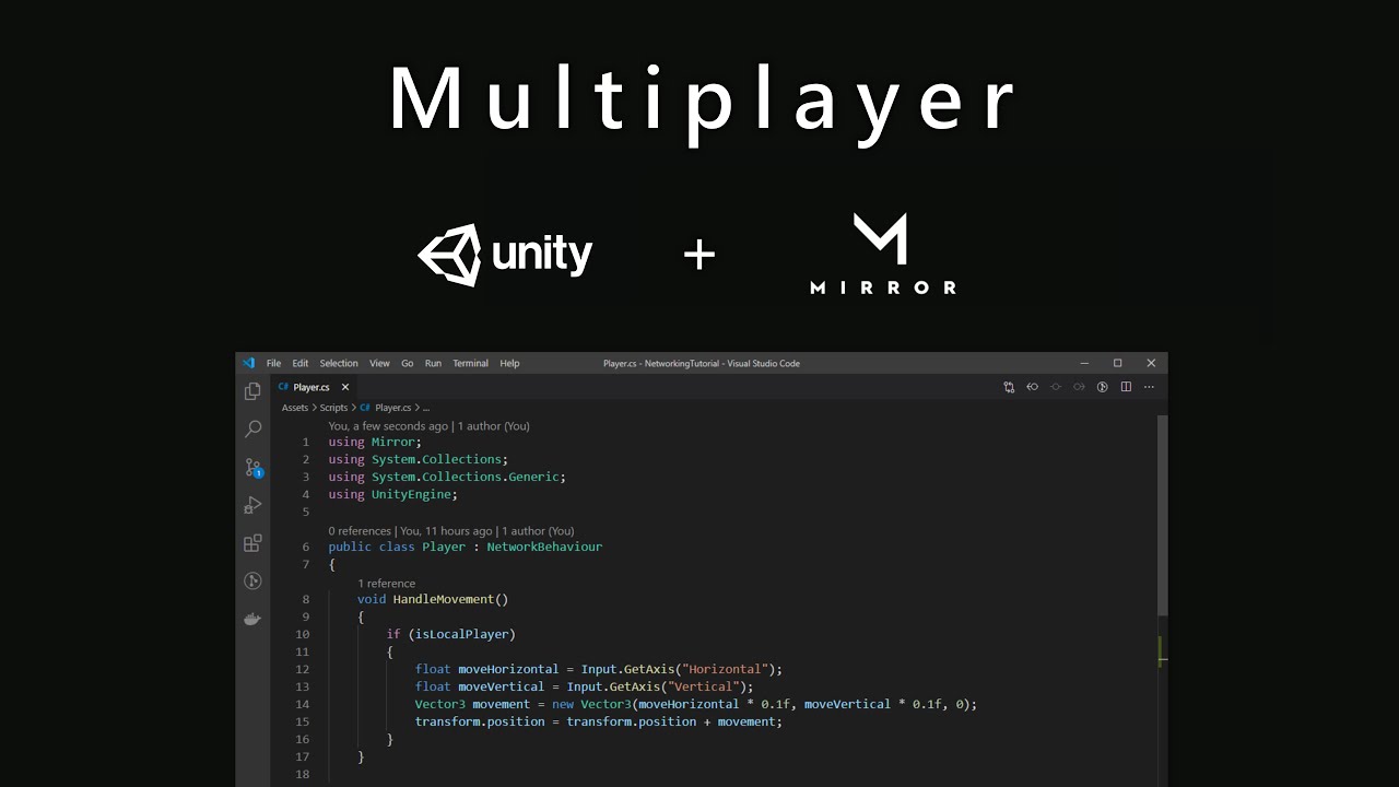 How to Build a Multiplayer Game with Unity + Mirror
