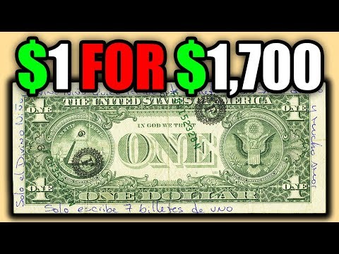 RARE UNIQUE $1 DOLLAR BILLS YOU SHOULD LOOK FOR THAT ARE WORTH MONEY!