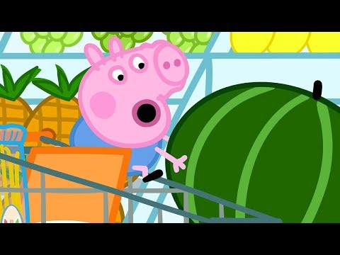 Peppa Pig - Le supermarché deep list…: English ESL video lessons