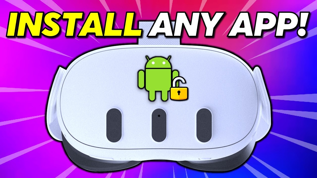 How to Install Any Android App on Meta Quest 3!