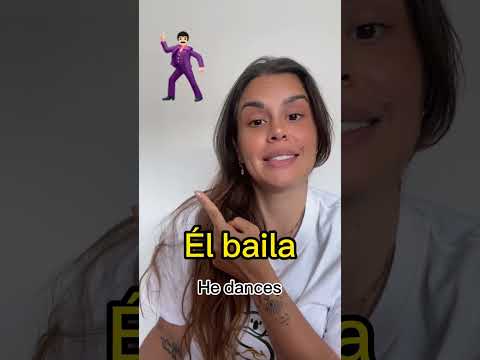 "To Dance" in Spanish