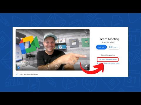 What is companion mode for Google Meet?
