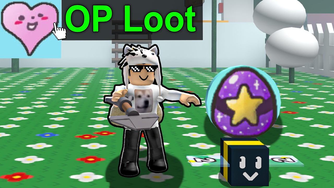 Bees Spawn OP Loot in Bee Swarm Simulator!