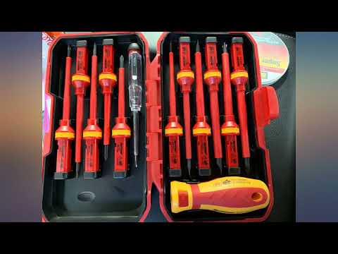 HURRICANE 1000V Insulated Electrician Screwdriver Set, All-in-One Premium review