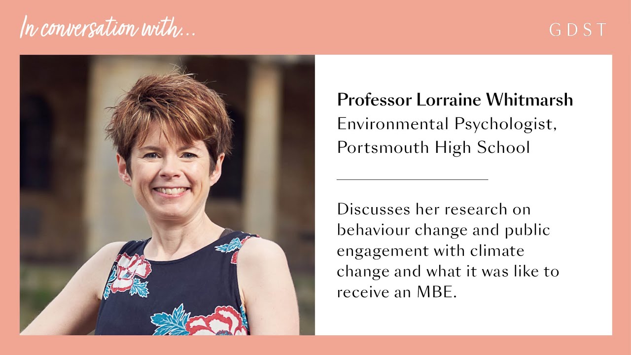 In Conversation With... Lorraine Whitmarsh