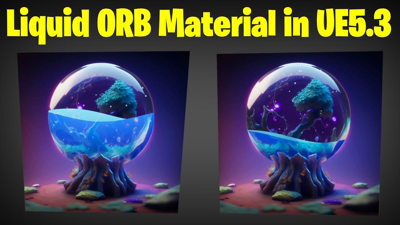 Creating Liquid ORB Material in UE5.3: A Sneak Peek