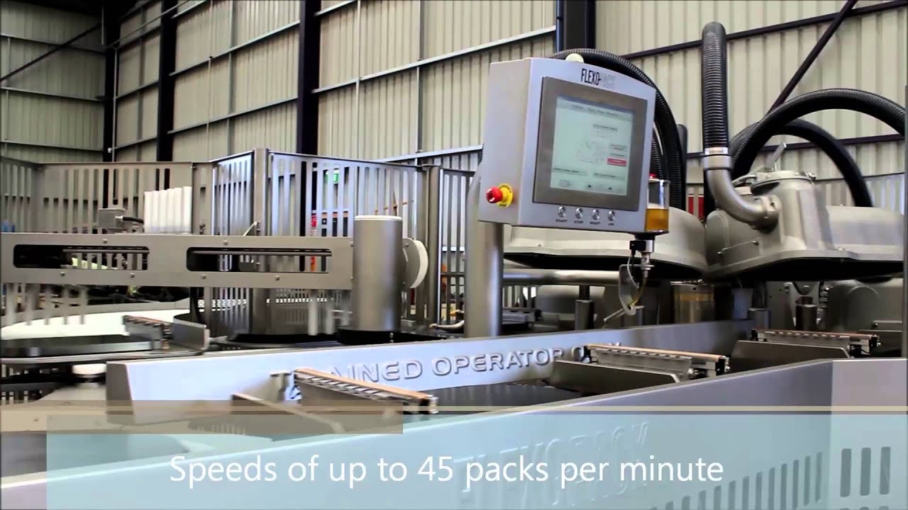Shrink Packaging Equipment |  Flexopack™ 350/450 Rotary Chamber Vacuum