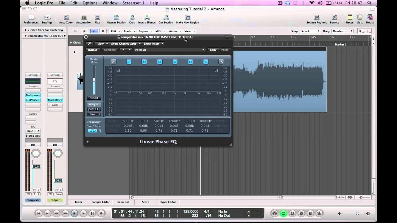 Logic Pro 9 Tutorial - Mastering in Logic [ProducerPack.com]