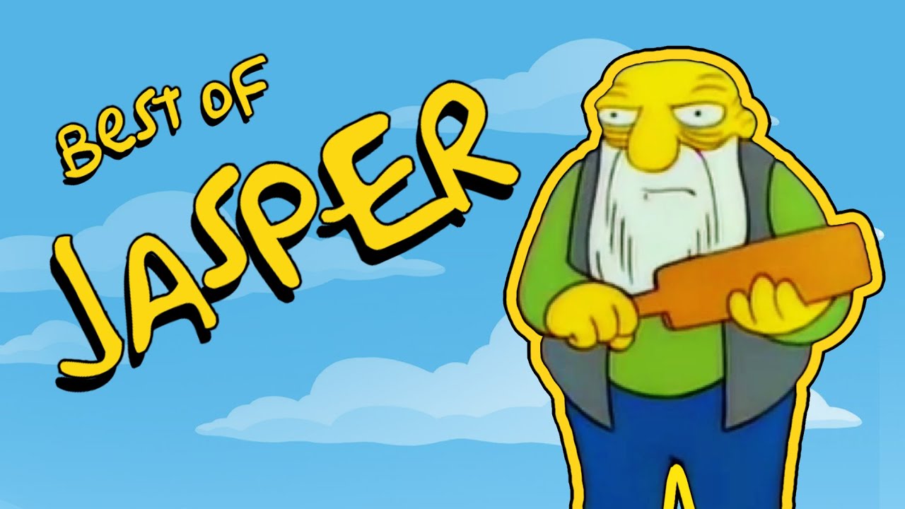 Watching this video? That's a paddlin' - The Best of Jasper - The Simpsons Compilation