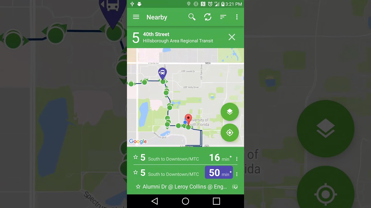 OneBusAway Android demo