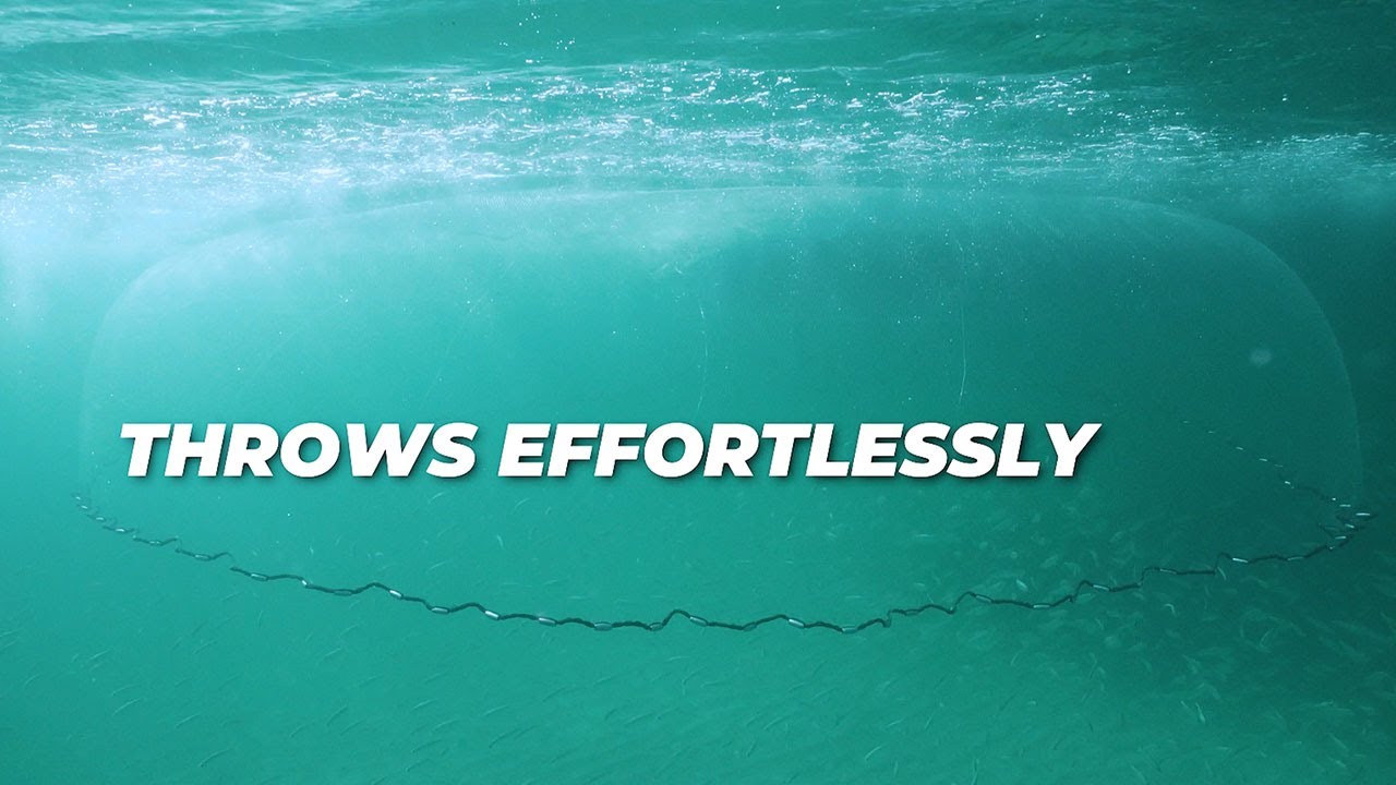 JUJU Ultra Light Series Cast Nets - This Cast Net is Cheating!