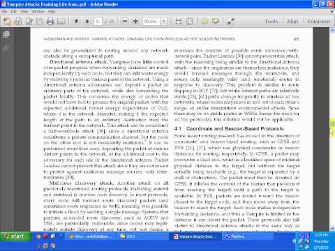 Vampire Attacks: Draining Life from Wireless Ad Hoc Sensor Networks