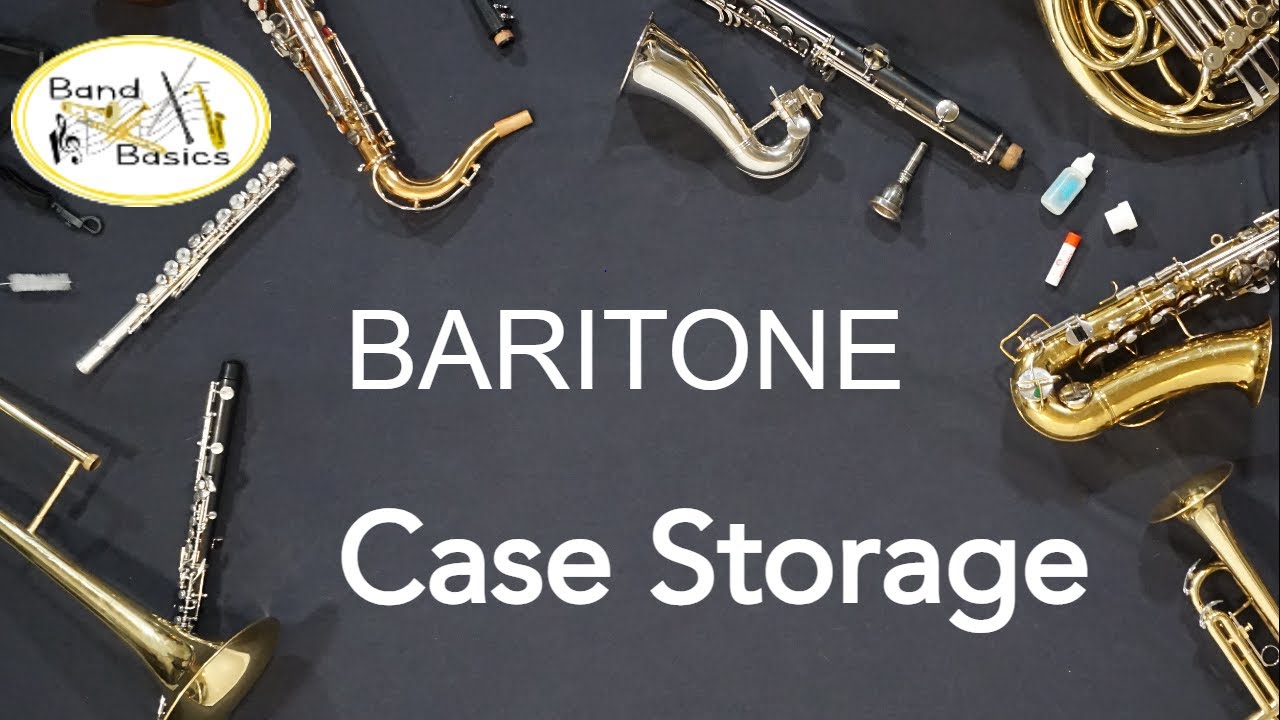 Baritone / Euphonium Case Storage