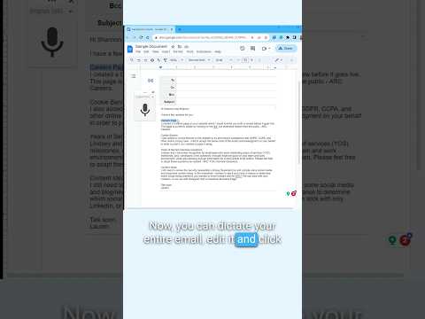 Draft emails using your voice 📩🗣️
