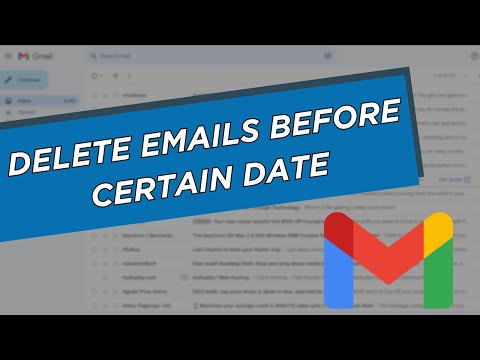 How To Delete All Emails Before Certain Date in Gmail