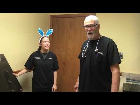 The Easter Bunny’s Annual Well Check with Dr. Beste