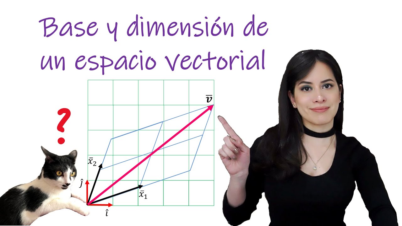 BASE DE UN ESPACIO VECTORIAL - MÉTODO PARA OBTENER BASES - ÁLGEBRA LINEAL