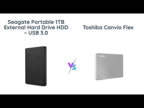 Seagate vs. Toshiba: Portable External Hard Drive Comparison