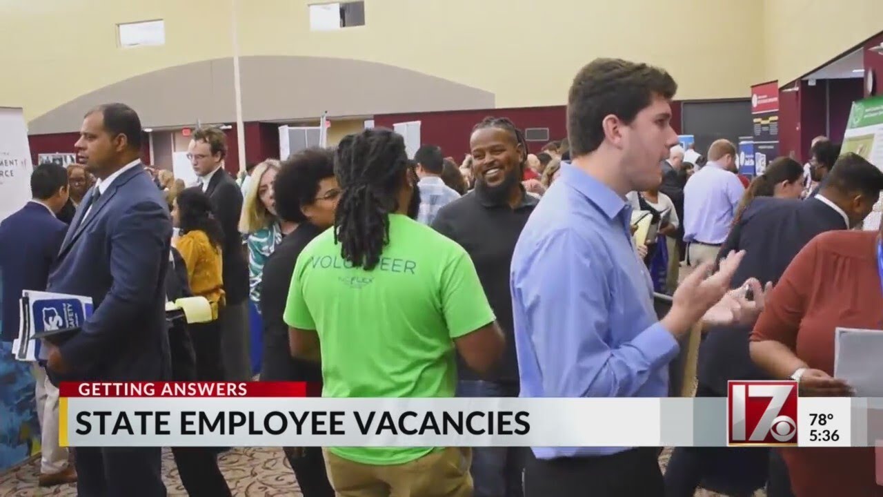 NC state agencies hold career expo to fill job vacancies