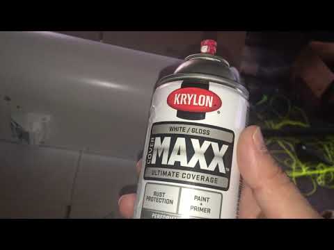 Krylon Covermaxx Spray Paint Review.