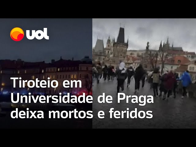 Tiroteio em universidade de Praga deixa mortos e feridos