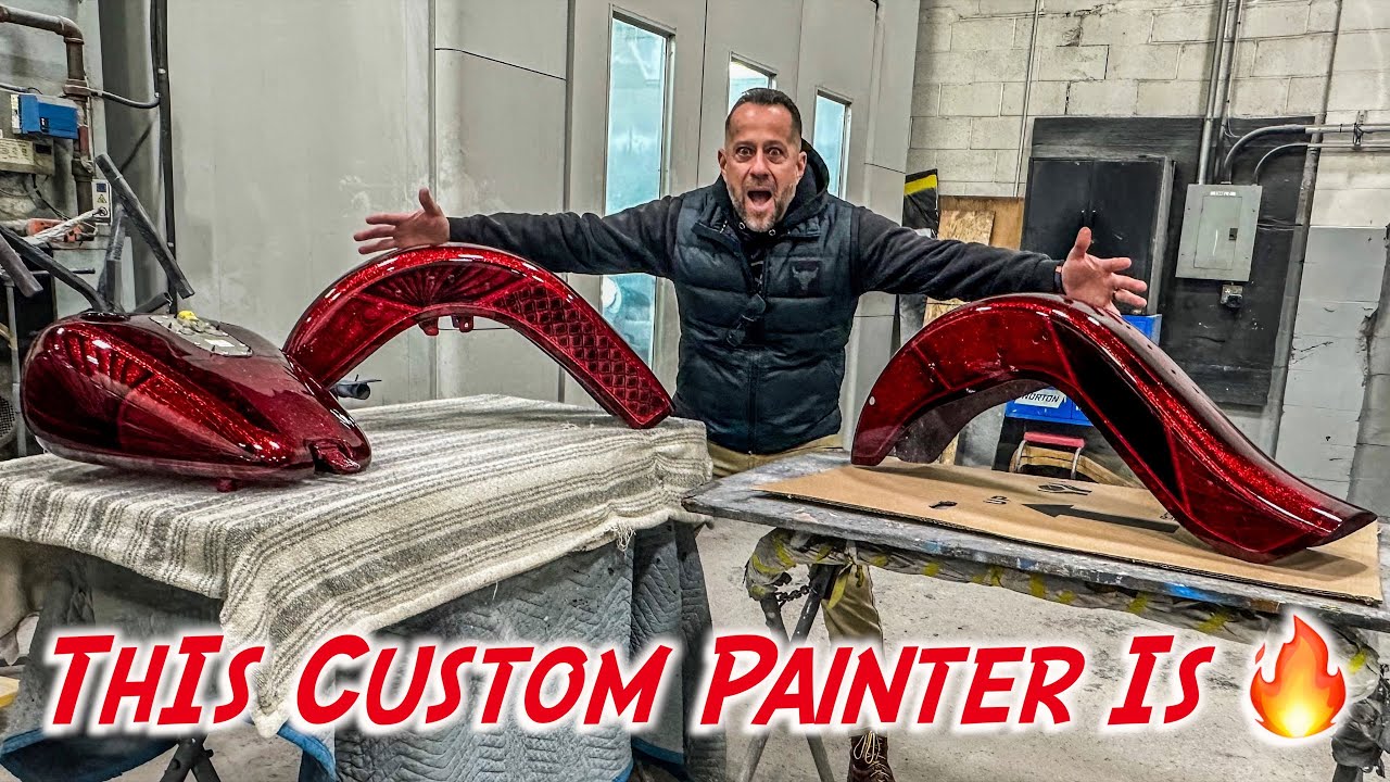 Custom Harley Davidson Paint Work By Extreme Autobody