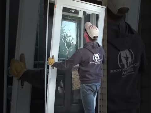 Installing An Anderson Storm Door! 🚪#stormdoor #screendoor #homeimprovement