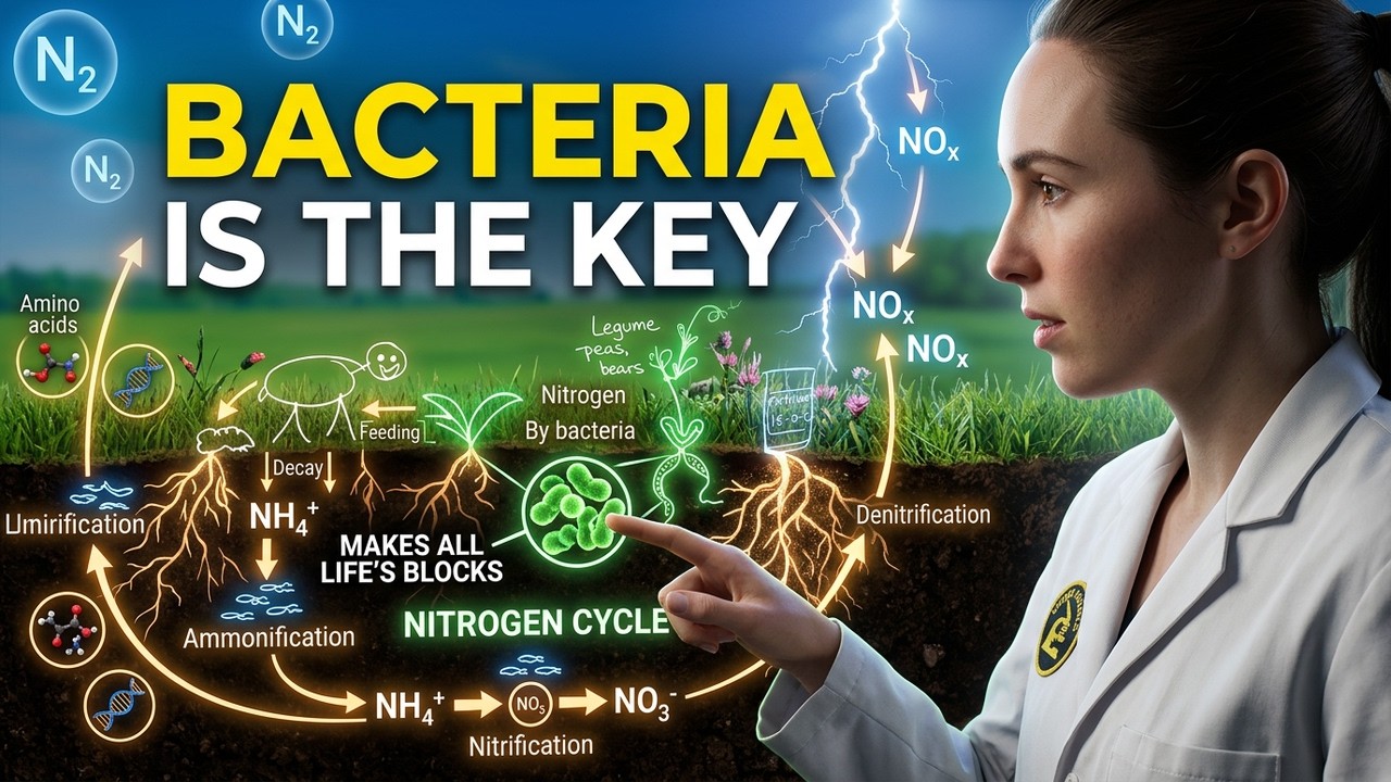 Nitrogen Cycle Explained | Steps, Bacteria Roles & Ecological Importance