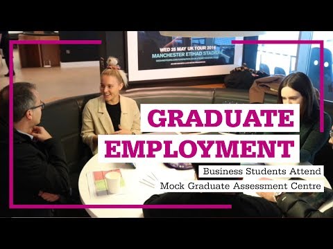 Graduate Employment: Business Students Attend Mock Graduate Assessment Centre