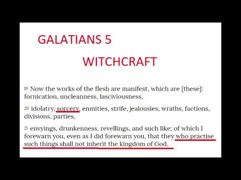 What Does the Bible Say About Witchcraft?