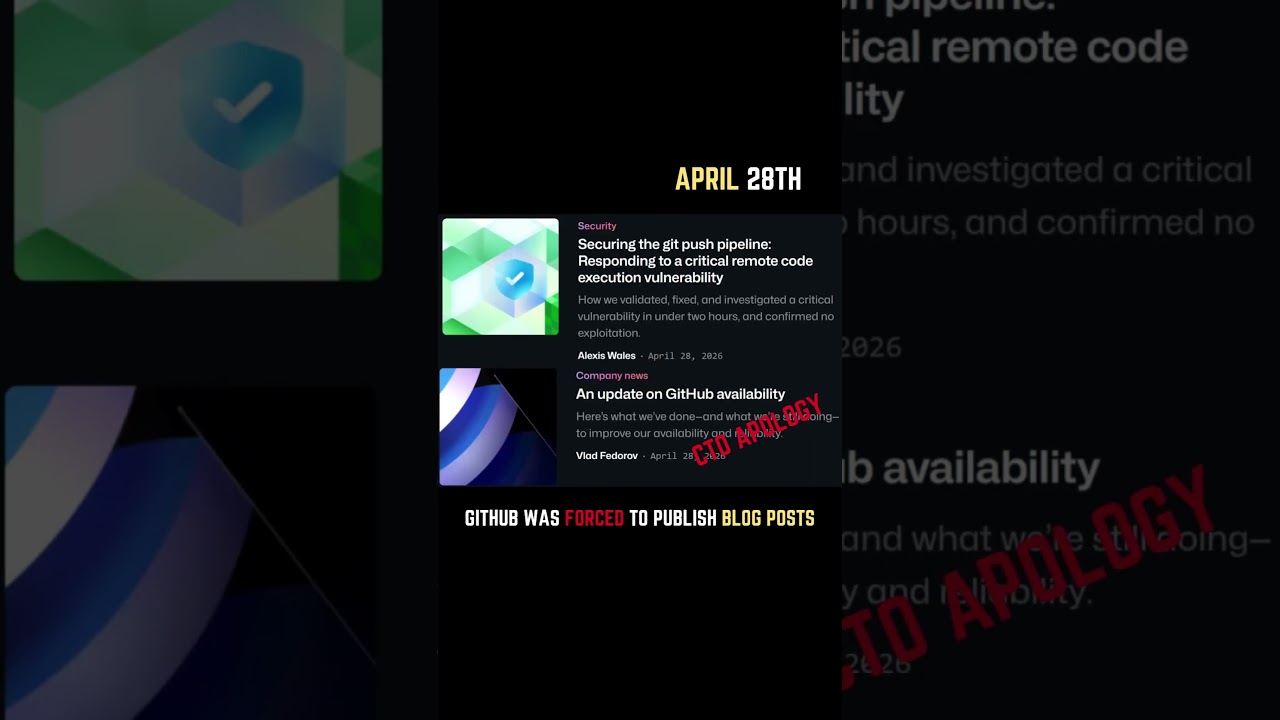 Github Crash #github