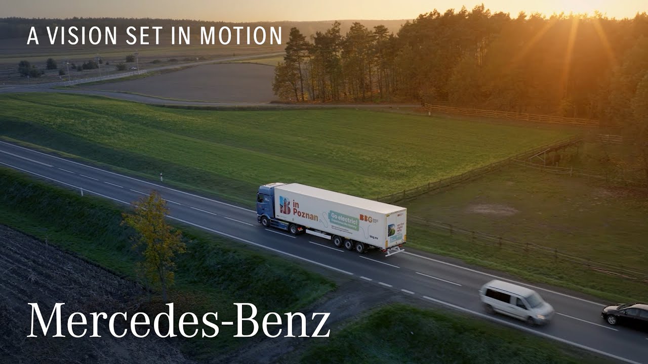 eActros 600 – A Vision Set in Motion | Mercedes-Benz Trucks