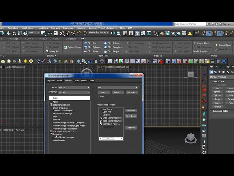 Customize User Interface in 3ds Max
