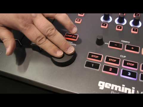 NAMM 2017: Gemini MAS-1 Ableton Live DJ Controller