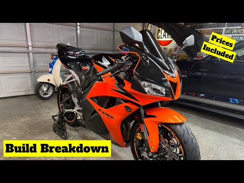 CBR600RR Build Breakdown (with prices)