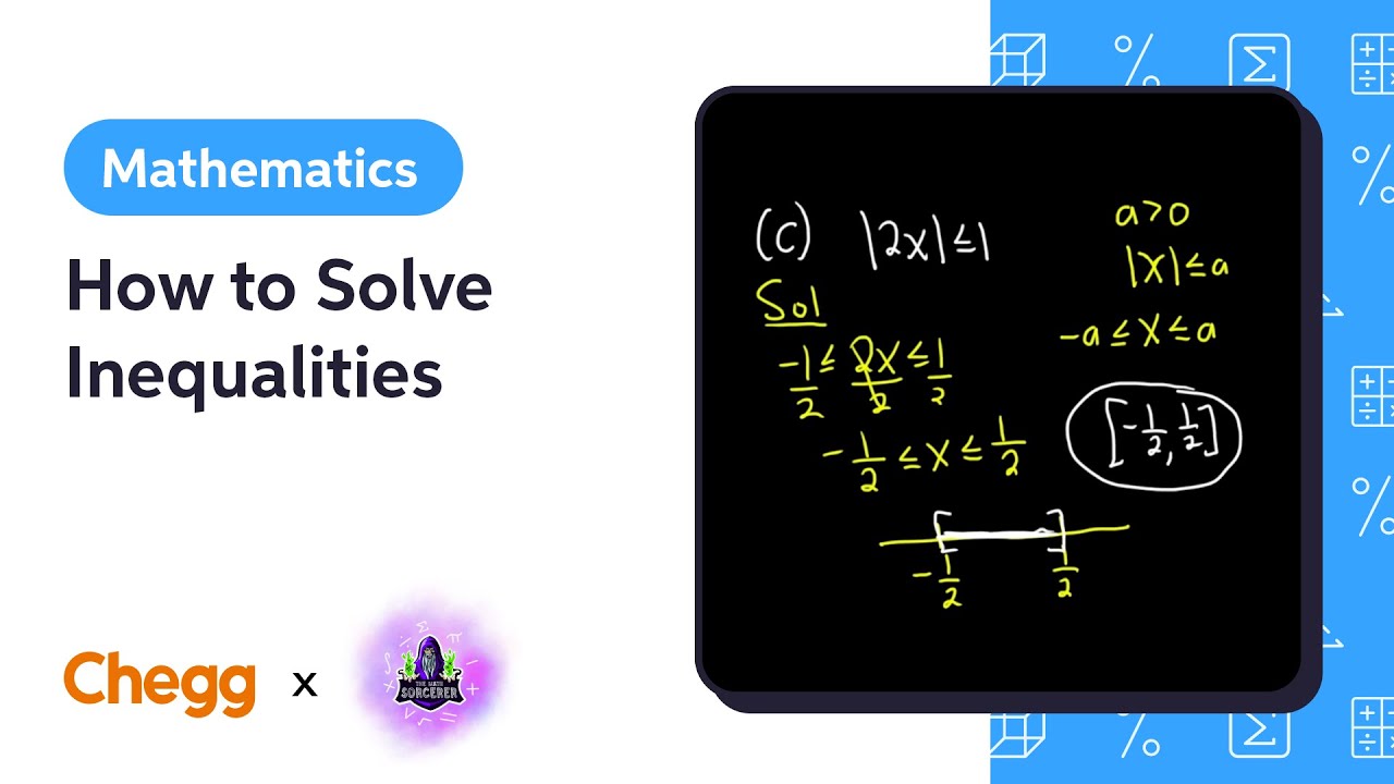 How to Solve Inequalities Ft. The Math Sorcerer